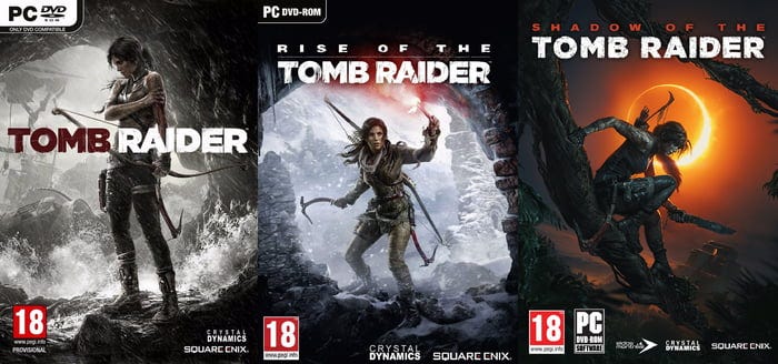 Tomb Raider Reboot Trilogy: Blockbuster Video Games