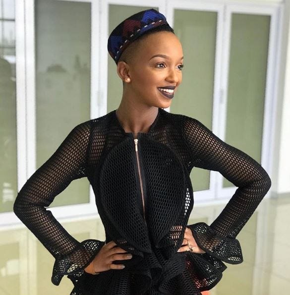 Nandi Madida’s must-have accessories for girls with short hair