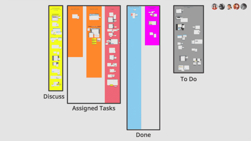 Design Kanban: A freeform Kanban system for creative teams