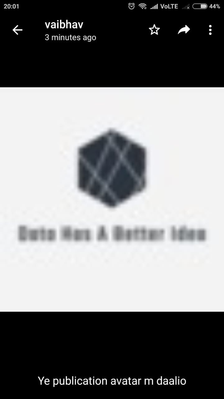 DATA HAS A BETTER IDEA - Medium