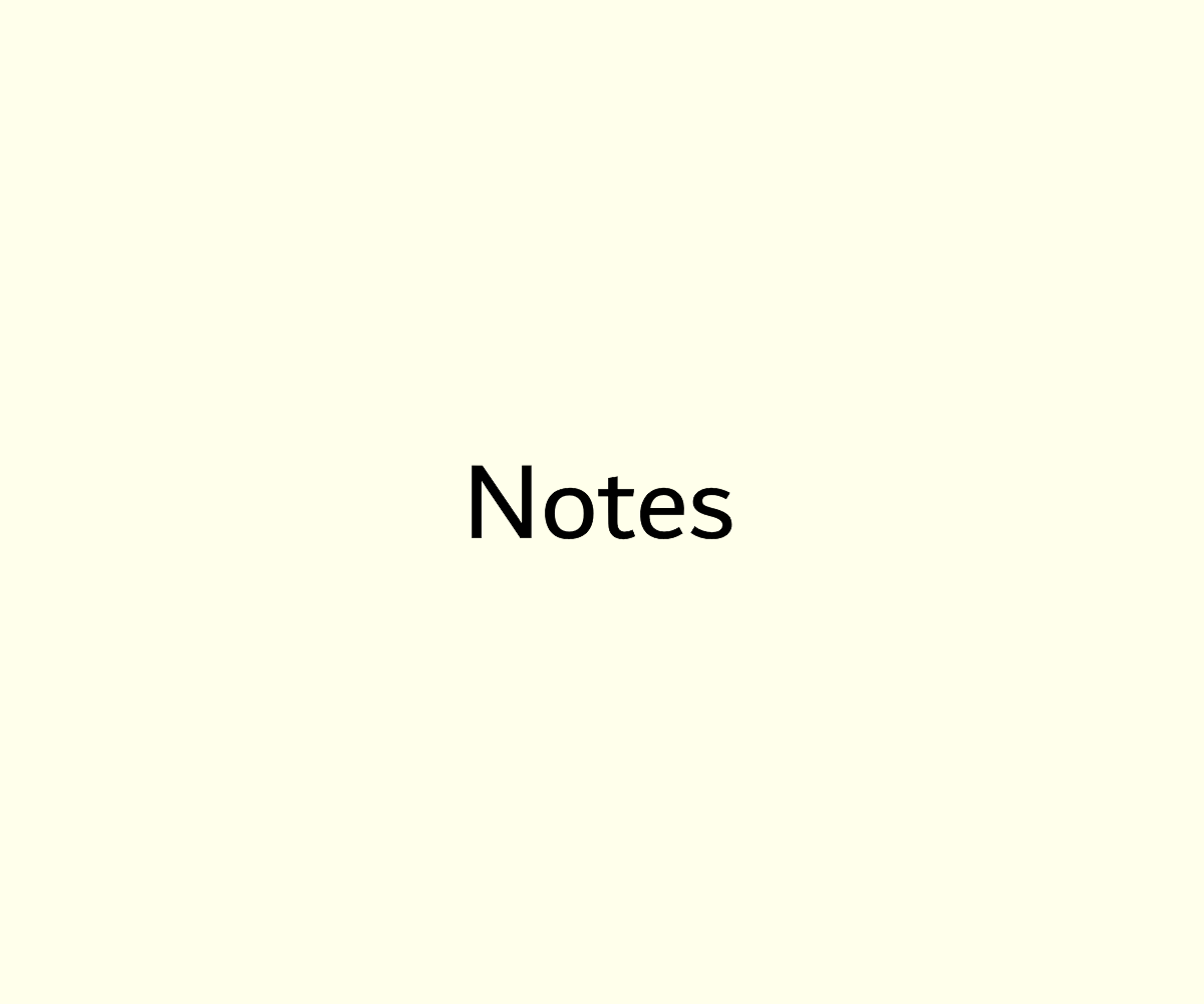 Notes - Medium