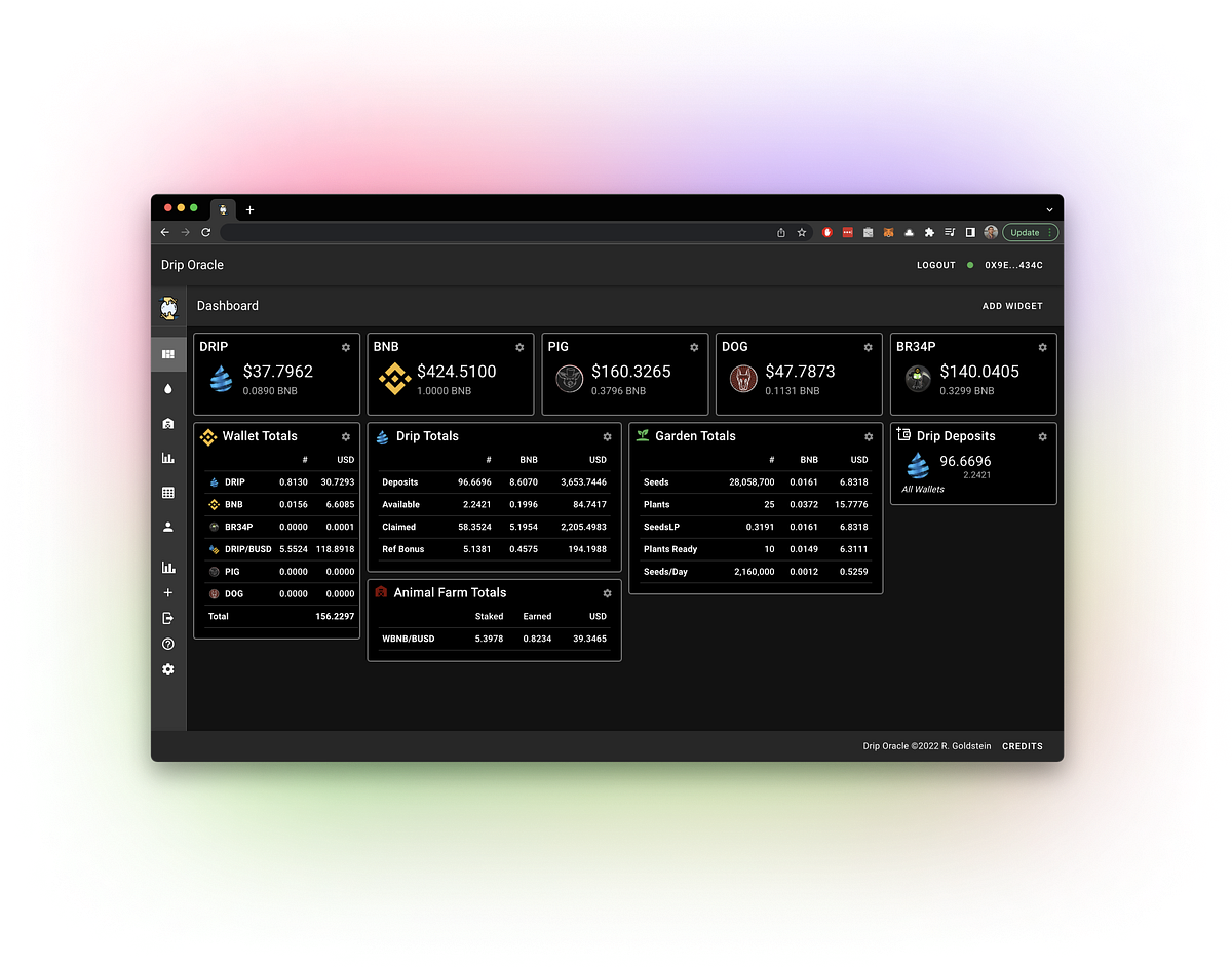 Drip Oracle — The Multi-Wallet Dashboard for Drip - Medium