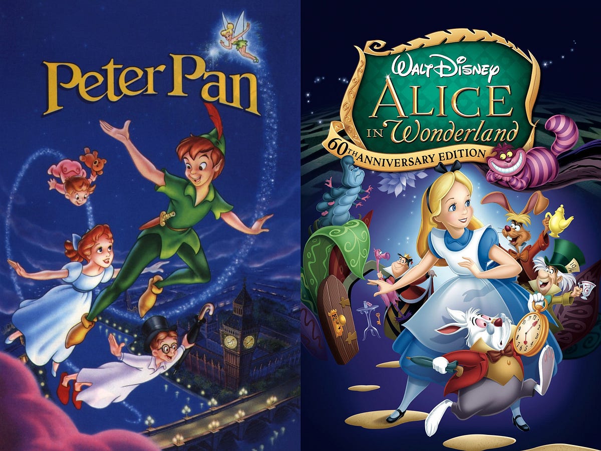 Feminisney: “Peter Pan” and “Alice in Wonderland” – CineNation – Medium
