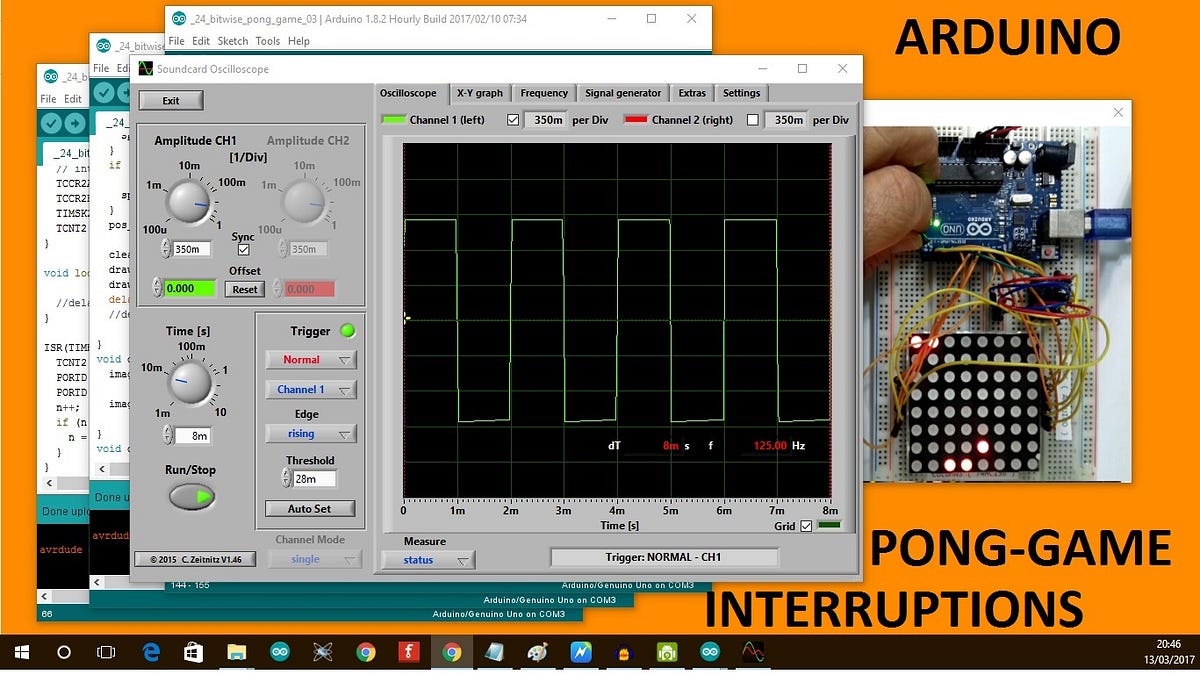 Sound Card Oscilloscope And Arduino Jungletronics Medium