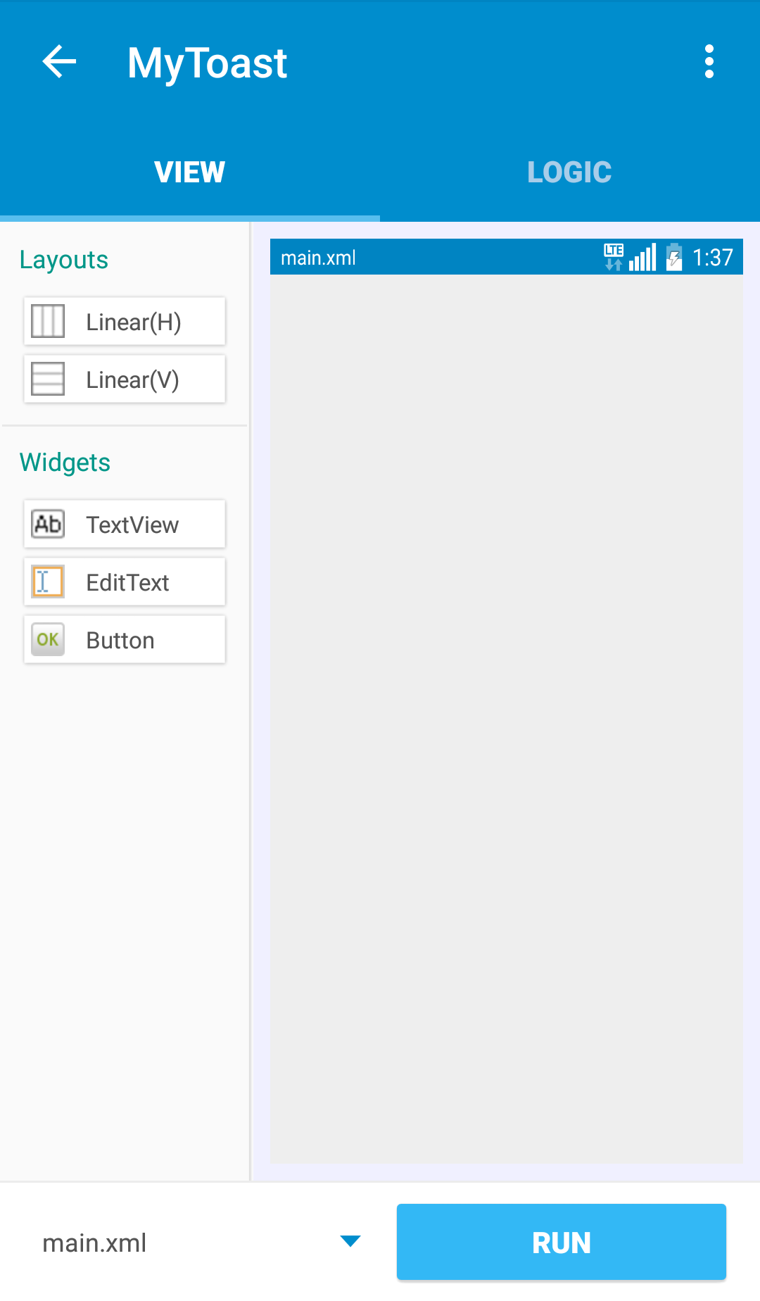 Message Box — Creating an Android Application that Toasts the User Input