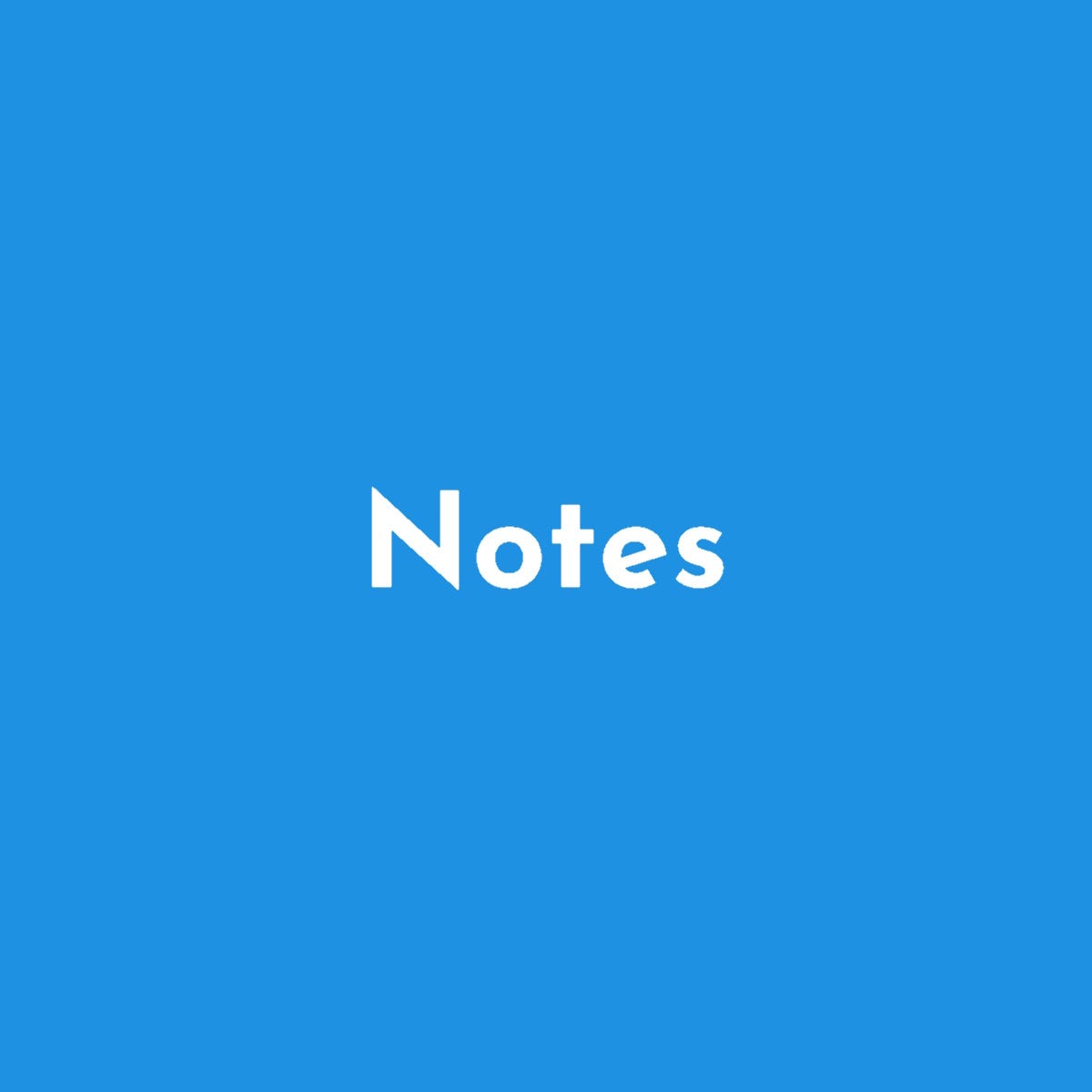 Notes - Medium