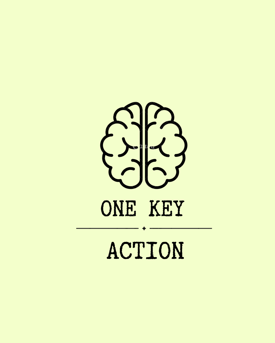 One Key Action - Medium