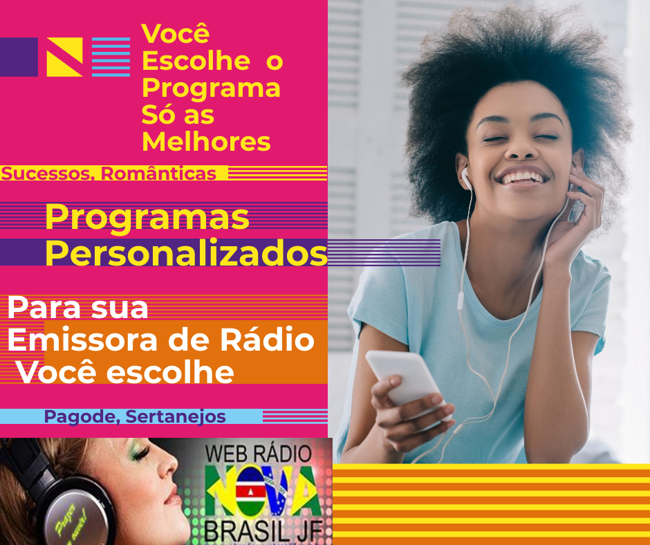 Programas personalizados para Emissora de Rádio - Medium
