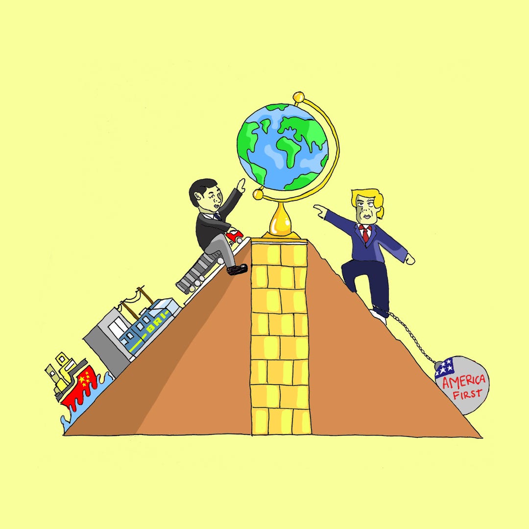 American Isolationism and China’s One Belt, One Road to Global Dominance