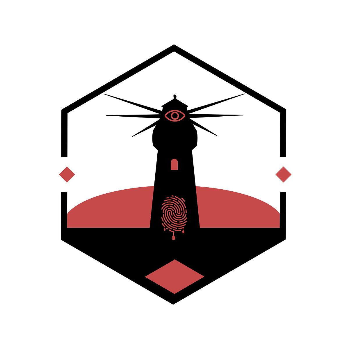 The Black Lighthouse - Medium