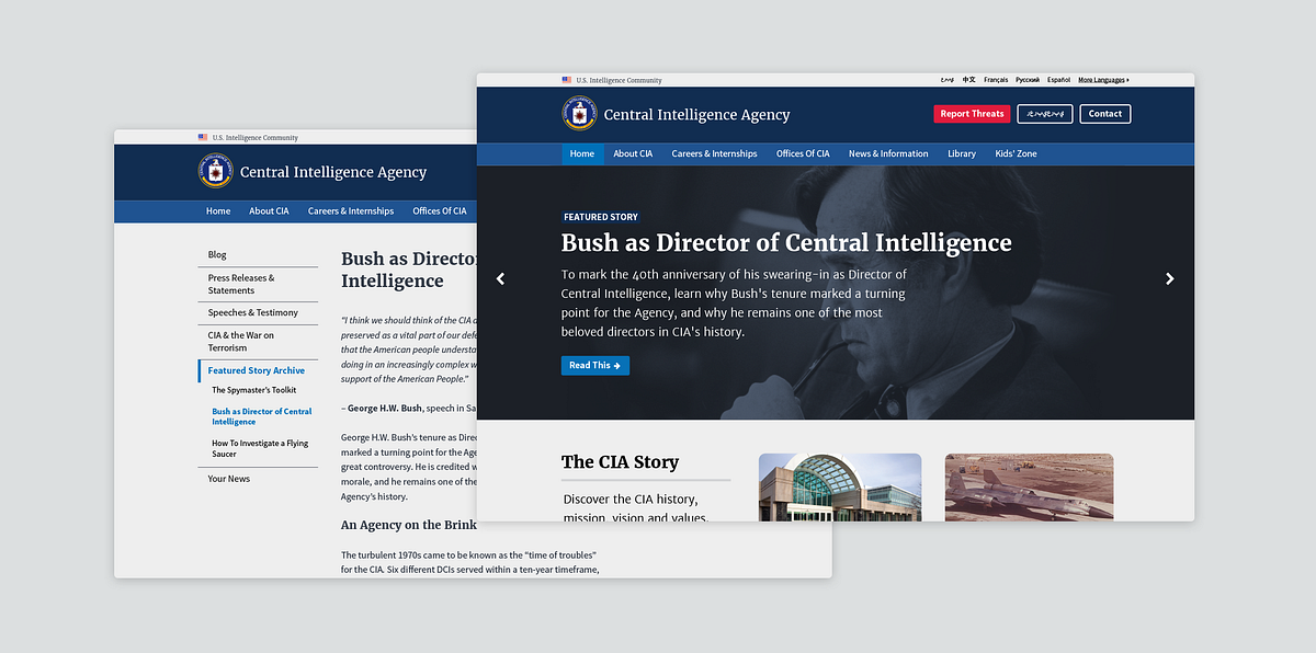 Let’s Redesign the U.S. Government | CIA.gov – Organizer Sandbox – Medium