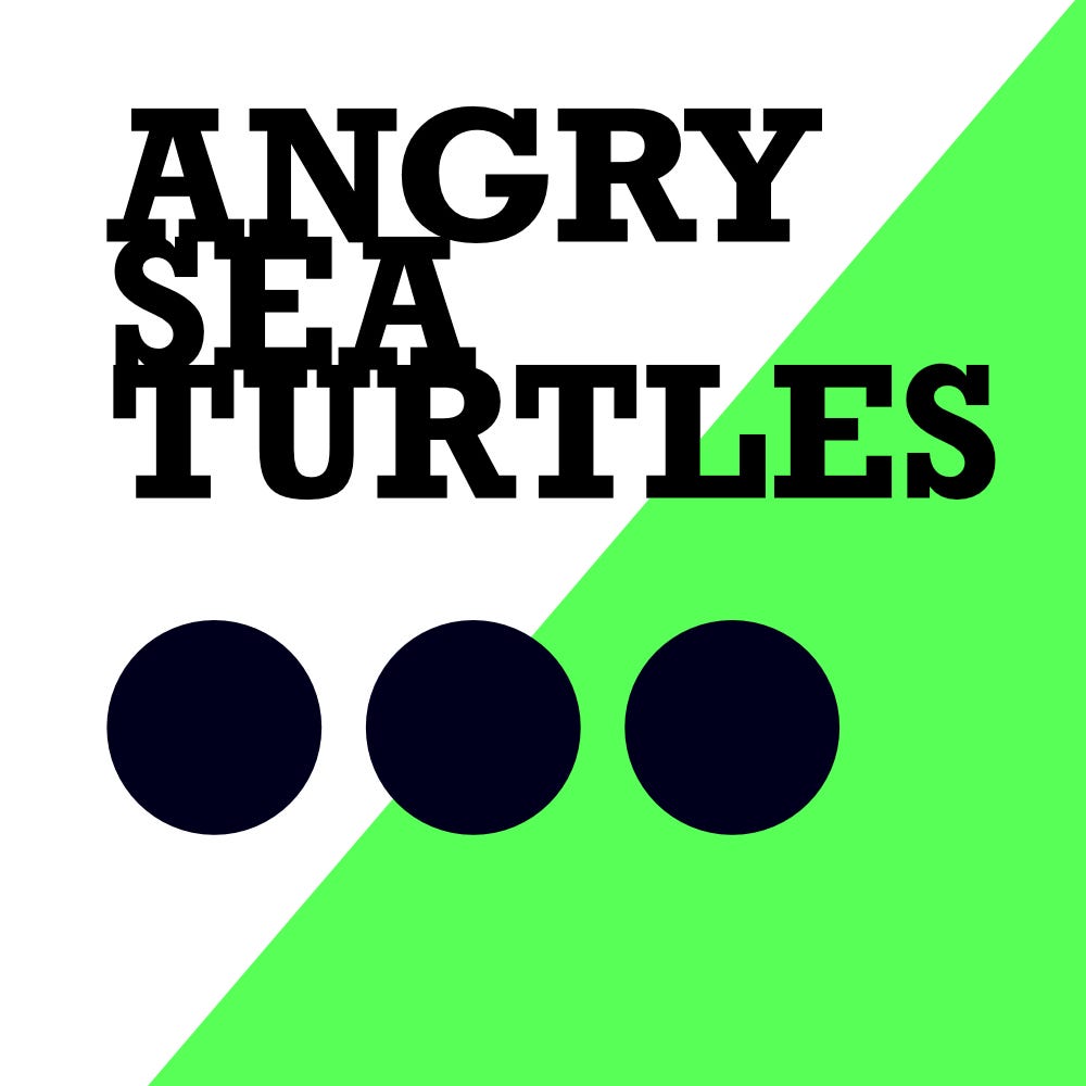 Angry Sea Turtles – Medium