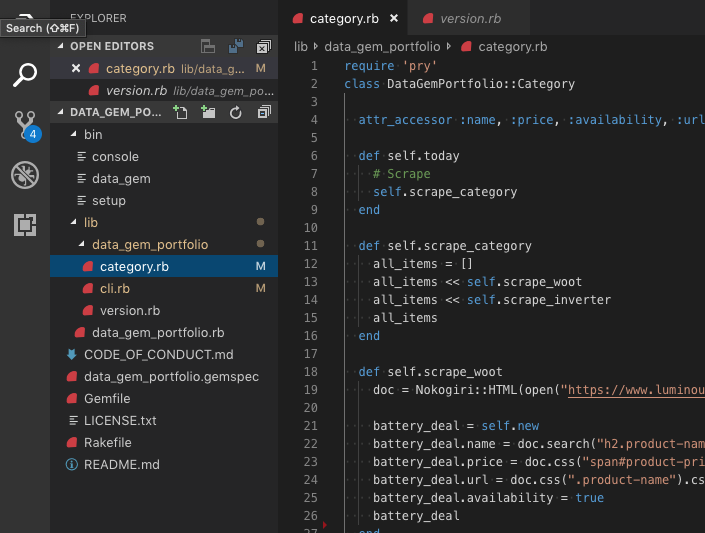 Building a CLI Data Gem Portfolio - Medium