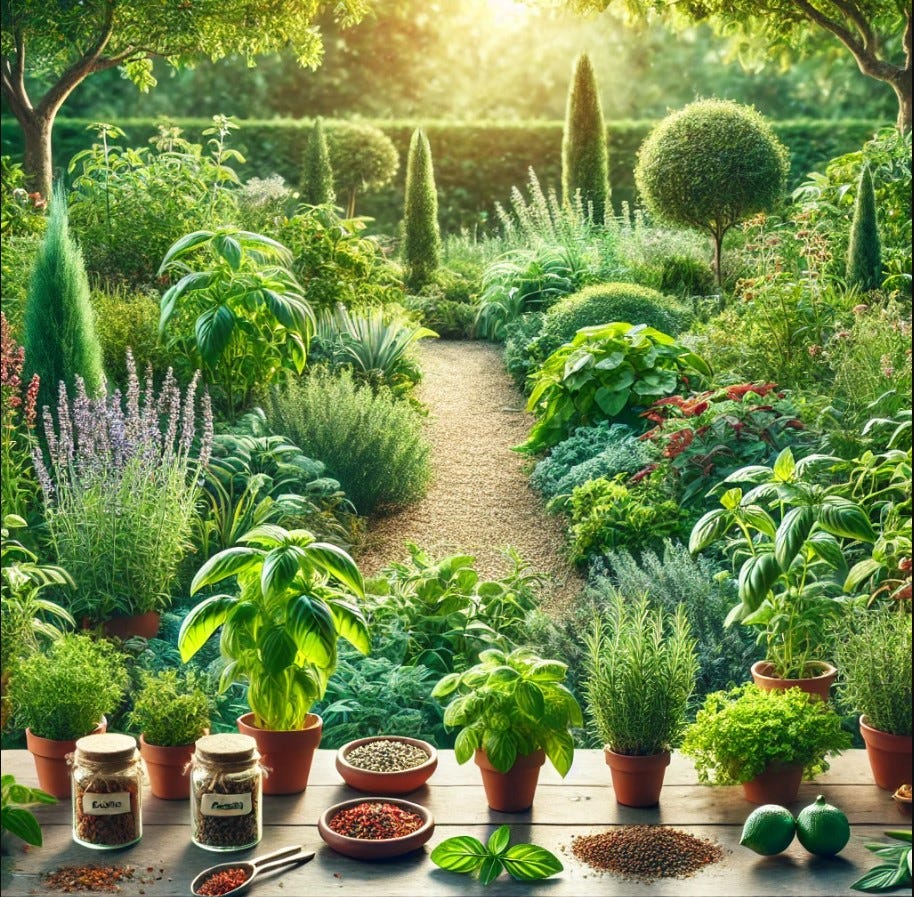 HERBS, SPICES AND WELLNESS - Medium
