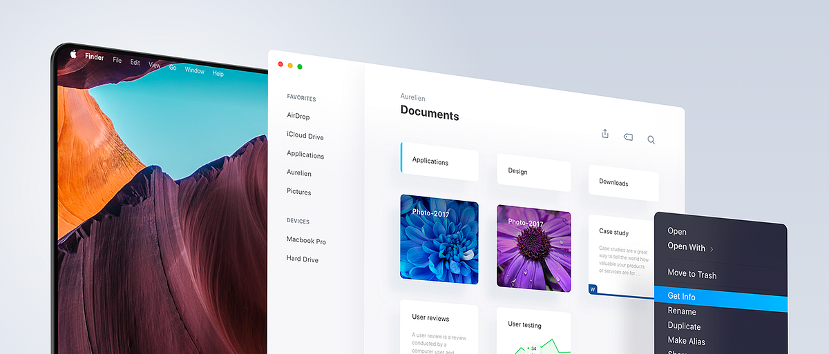 MacOS 2020 redesign concept — UX Case – Coletivo UX