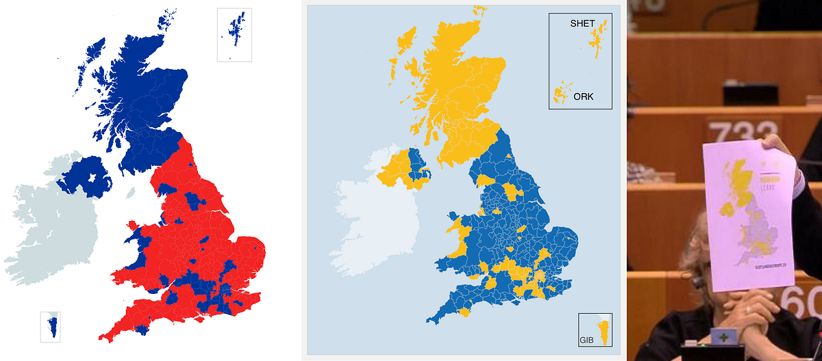 Brexit — a story in maps – Bob Taylor – Medium