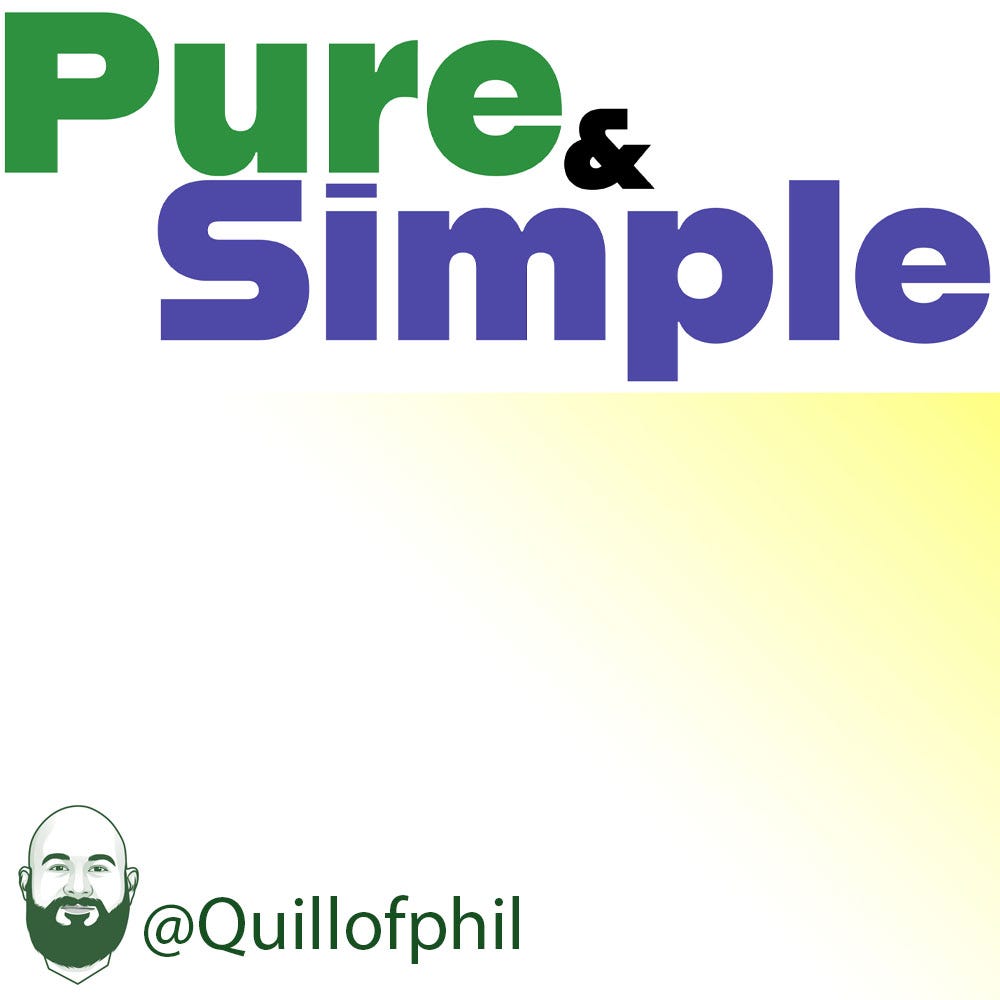 Pure and Simple - Medium