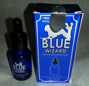 Obat Blue Wizard Asli - Medium