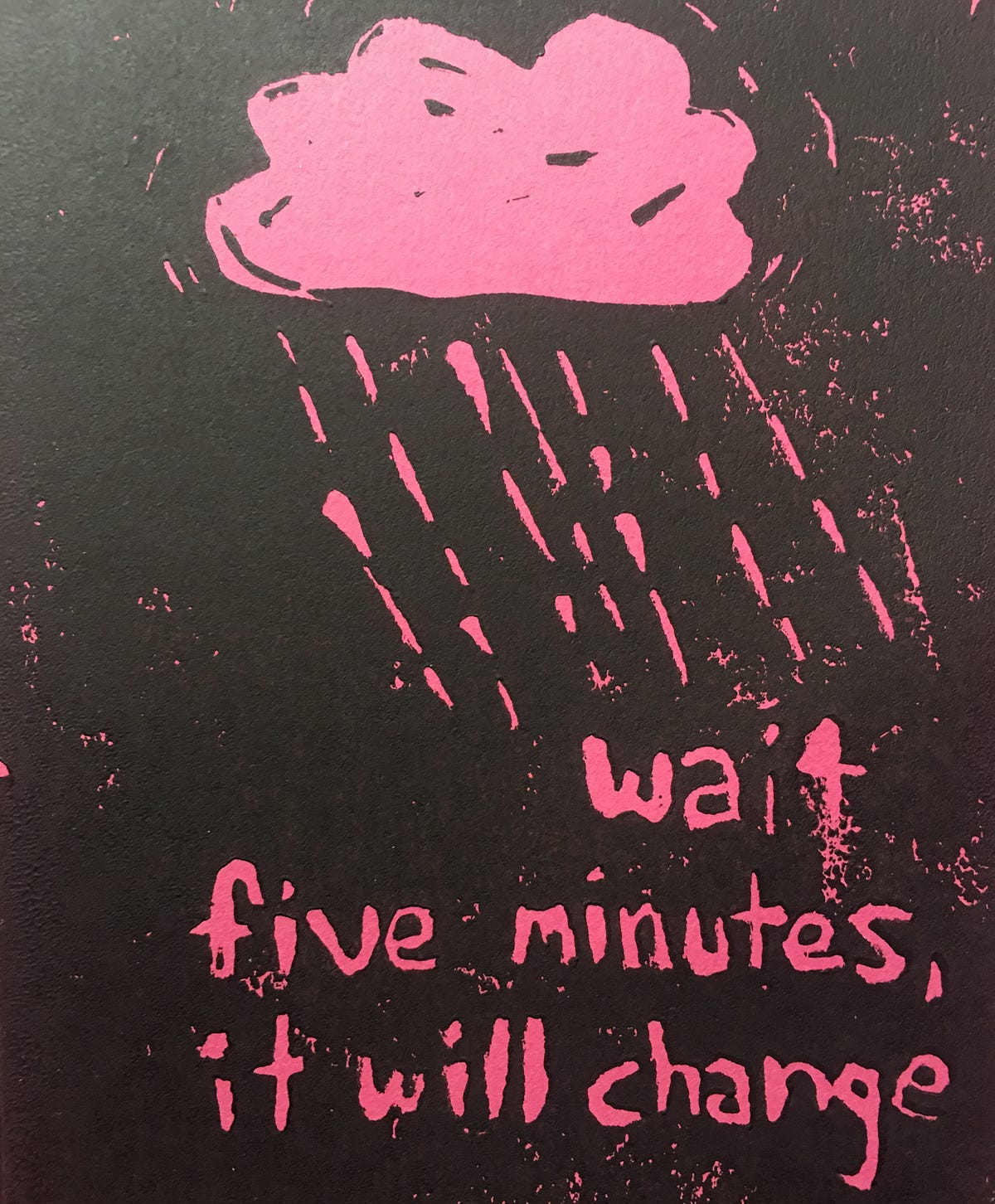Wait five minutes, it will change – Lewis Wallace – Medium