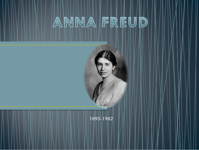 ANNA FREUD – PSICOPATOLOGÍA DEL DESARROLLO INFANTIL 2019–2 – Medium