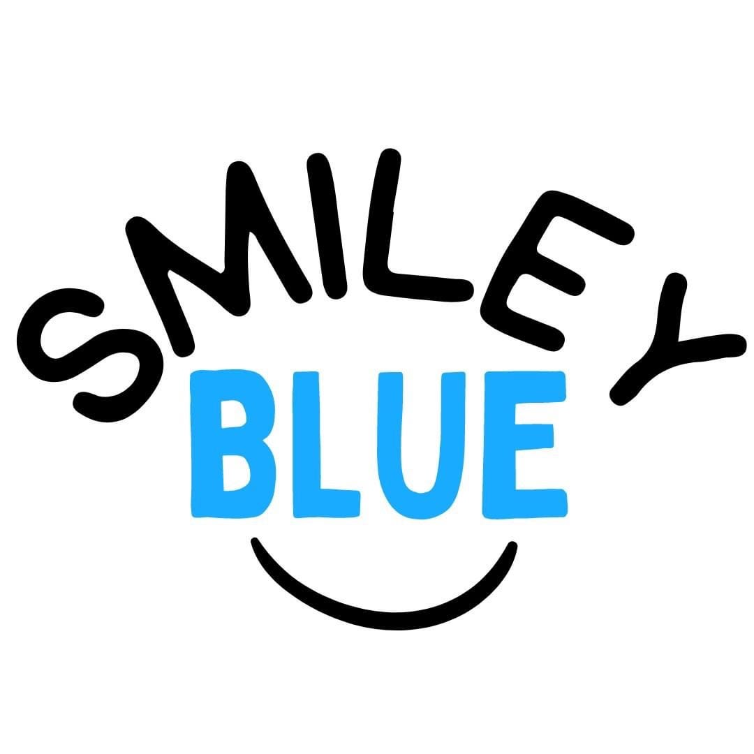 Smiley Blue - Medium