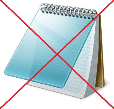 Screw notepad. – Medium