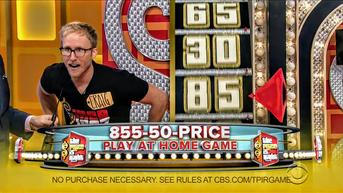 Televised Failure: my “Price is Right” story