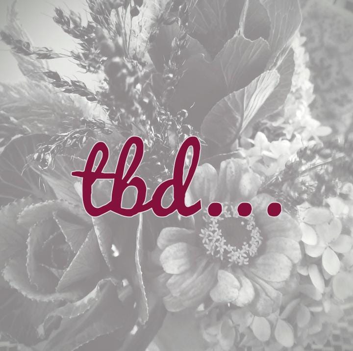 To Be Determined - Medium