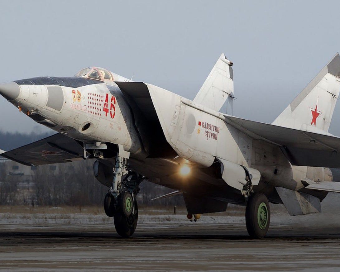 Coffee, Tea or Mach 3—Would You Like to Fly in a MiG-25 Business Jet?