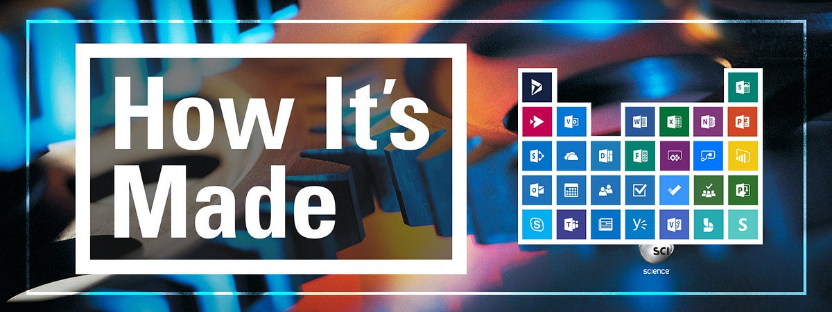 How it’s made: Periodic Table of Office 365 – jumpto365 – Medium