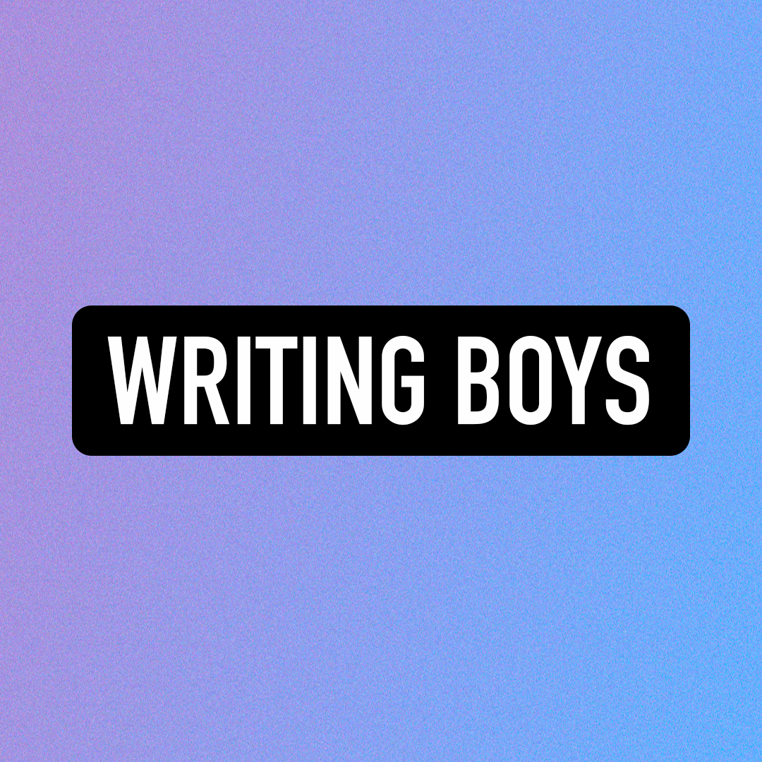 WRITING BOYS - Medium