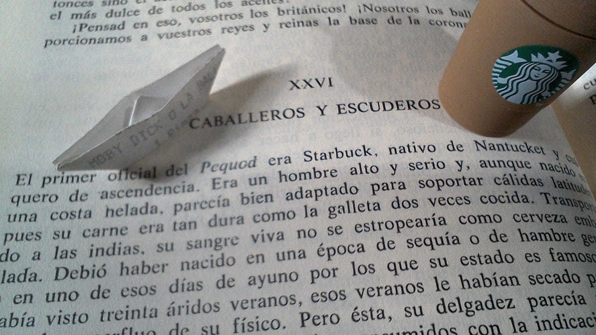 MOBY DICK de Herman Melville – BookClub Starbucks – Medium