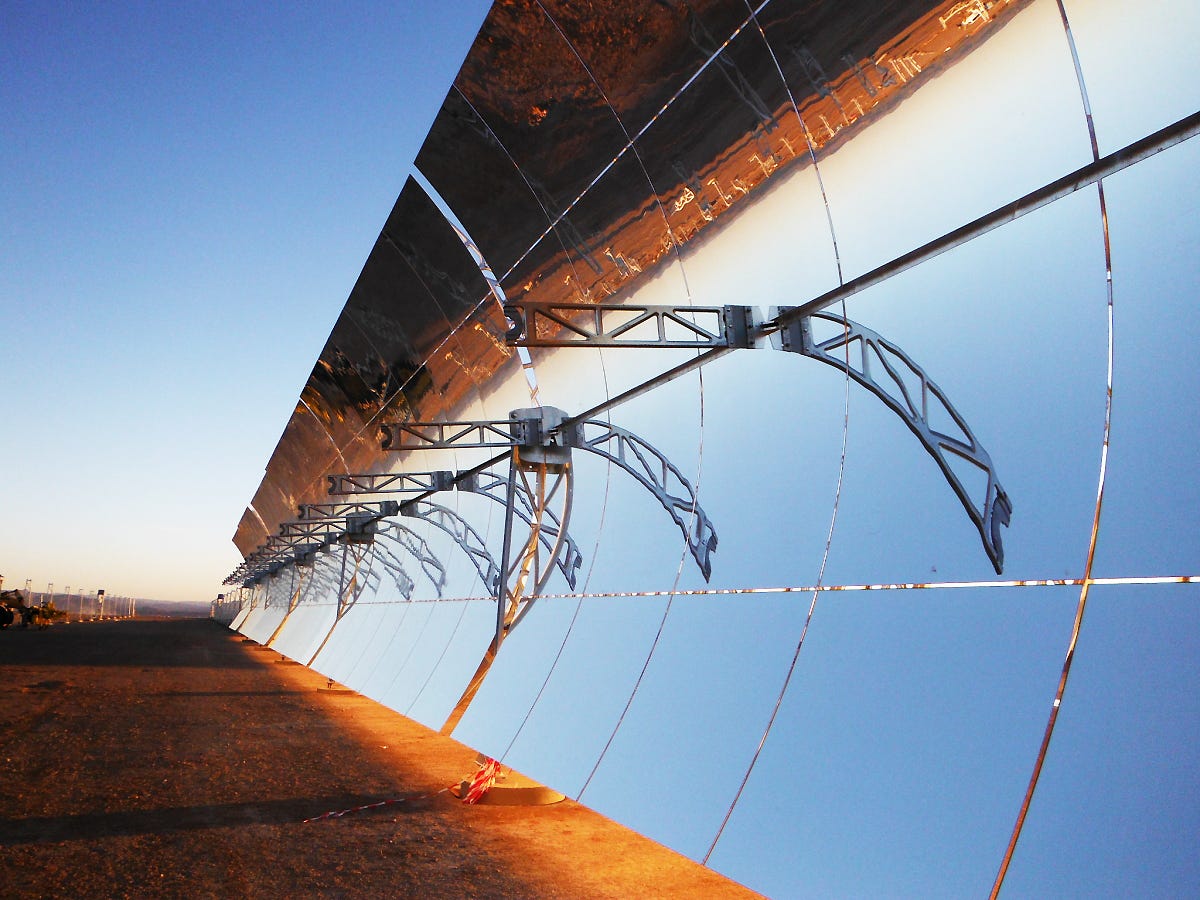 Presenting the world’s largest concentrated solar power plant
