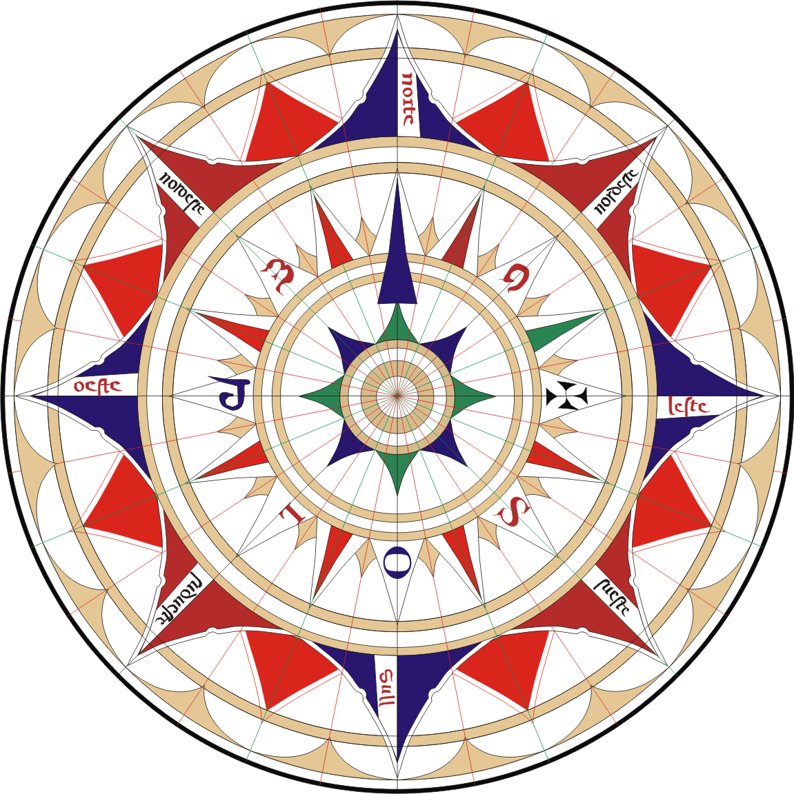 Wind Rose on Wikipedia articles – Medium