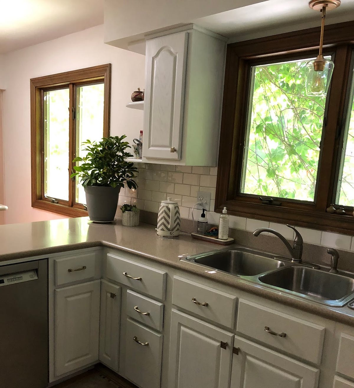 Two windows into the kitchen - Medium