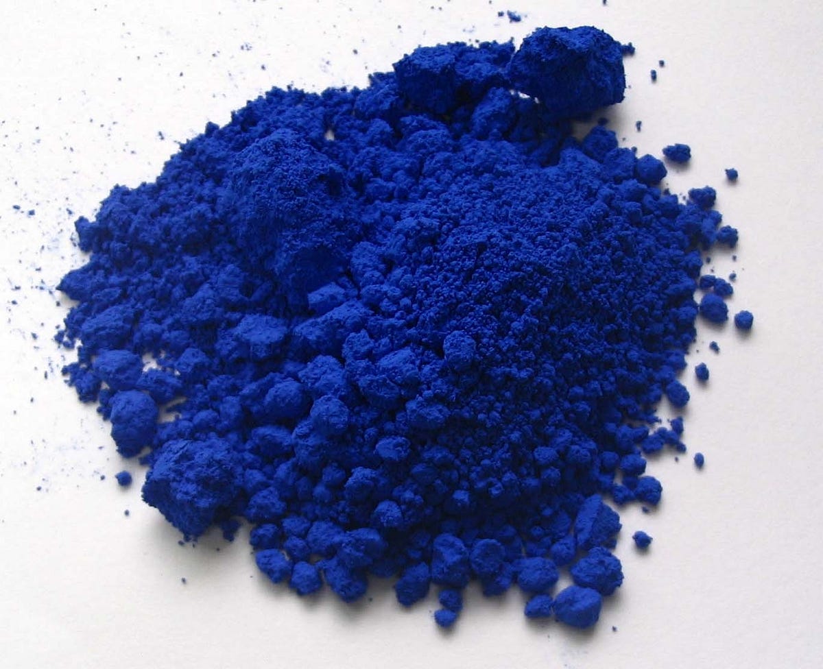 blue ‘ochre’ – Matt Poll – Medium