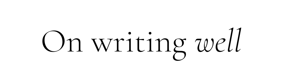 On writing well – Hal Studio – Medium