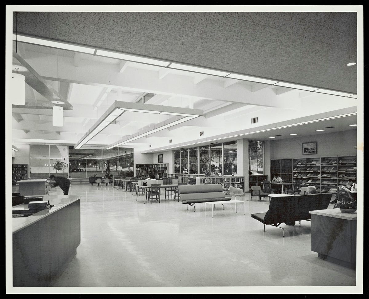 Five Mid-Century Modern Library Buildings That Will Make You Swoon!