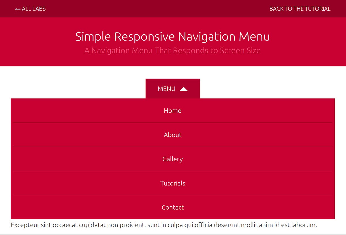 20 Responsive Navigation Solutions Examples And Codes Web Design Tips And Tricks Medium