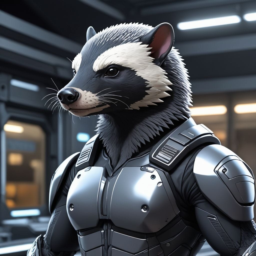 The Honey Badger Developer - Medium