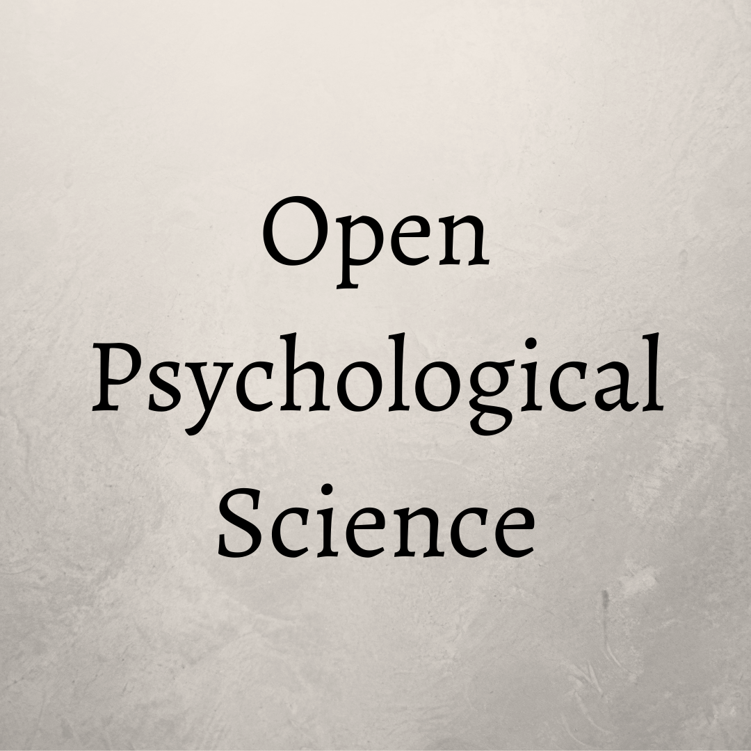 Open Psychological Science - Medium