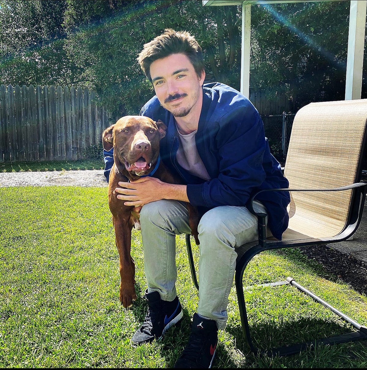 Dude and a Dog blog - Medium
