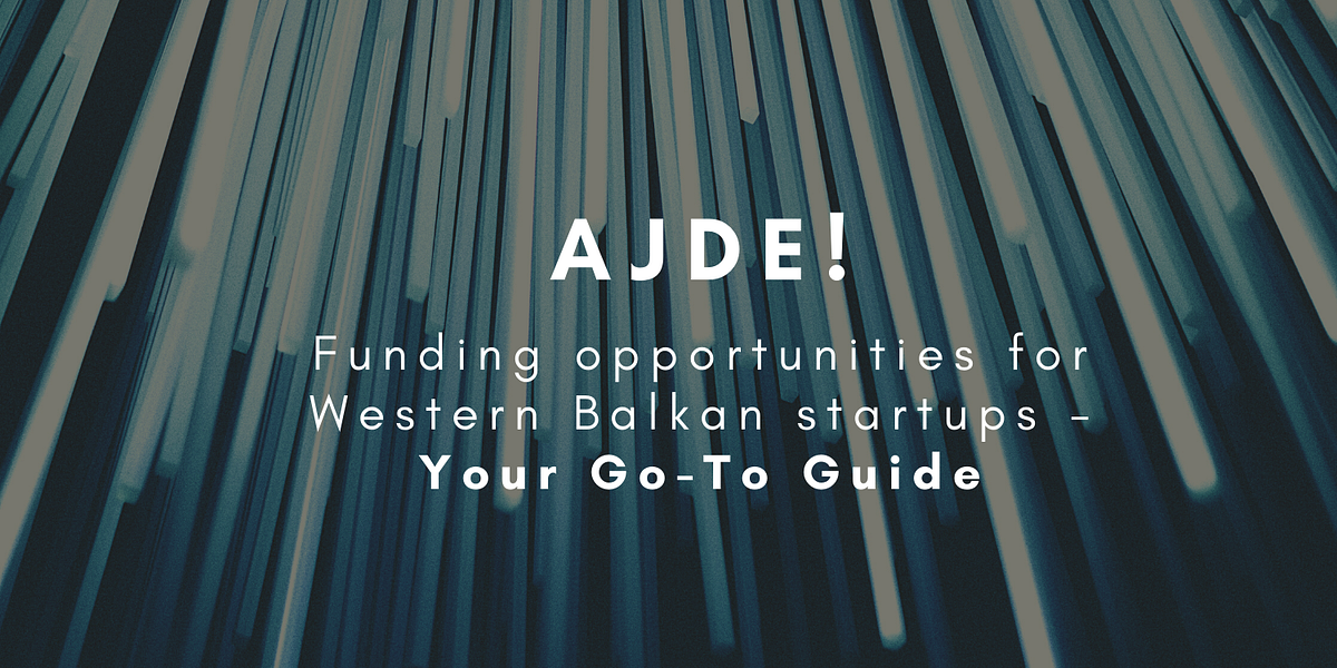 Ajde startups! - Medium