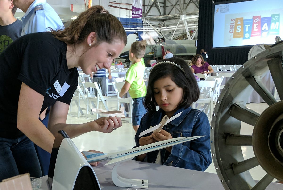 How can we get more women to pursue aerospace engineering? Inspire them