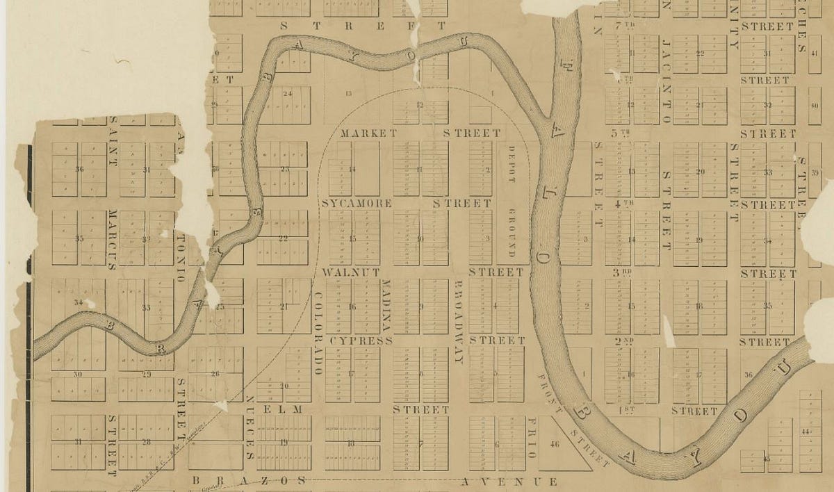 Mapping Texas: From Frontier to the Lone Star State— Harrisburg, Texas