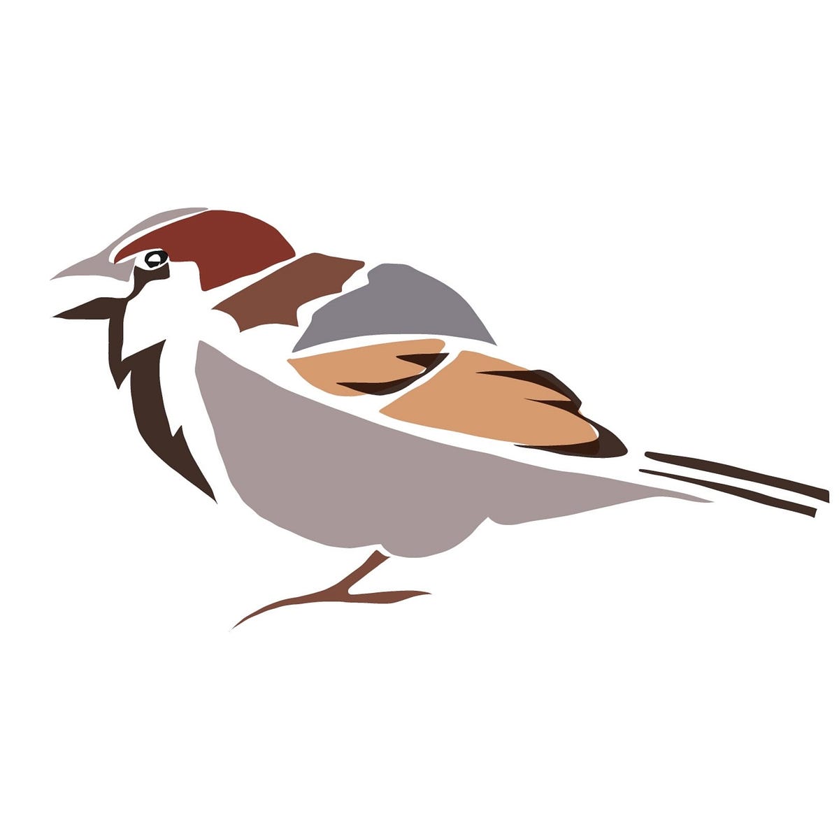 Sparrow Letters - Medium