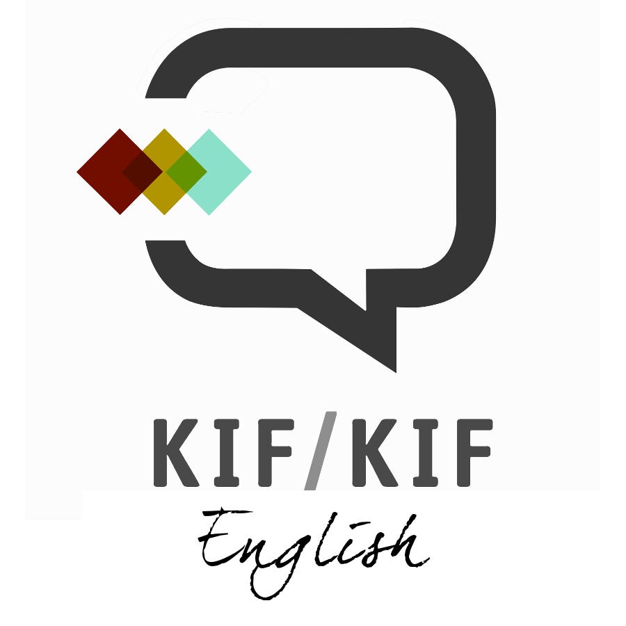 Kif Kif English - Medium