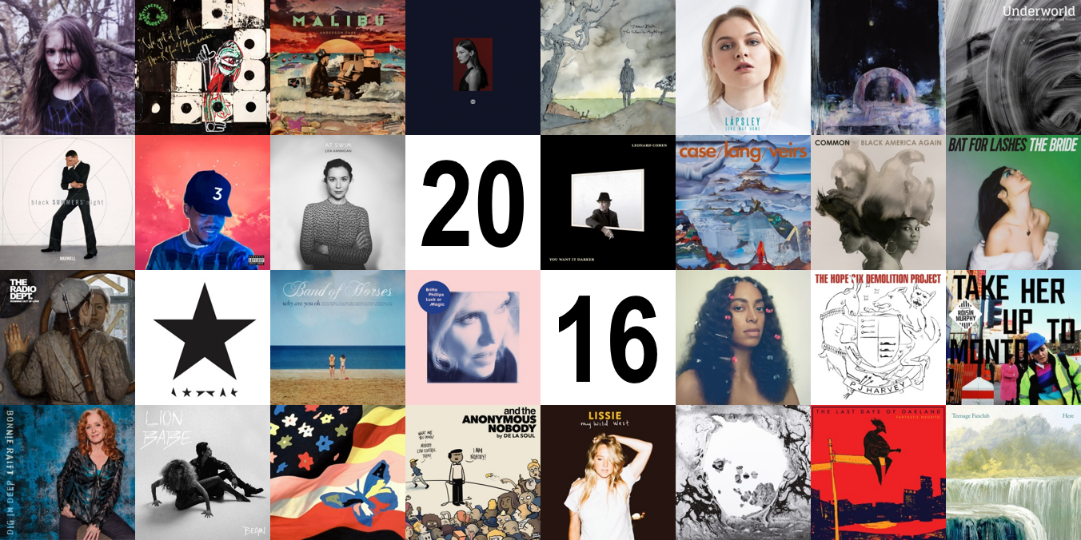 Best Albums of 2016 - Medium