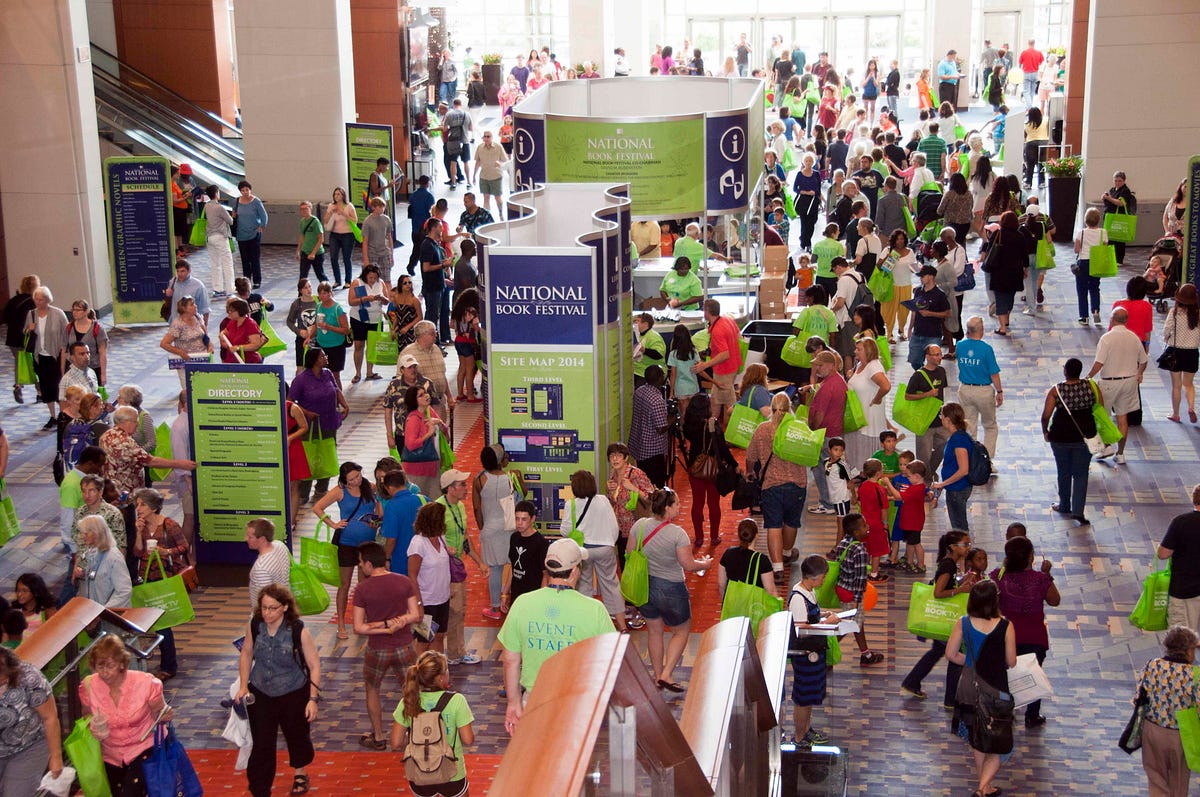 At the 2014 National Book Festival in Washington, D.C - Medium