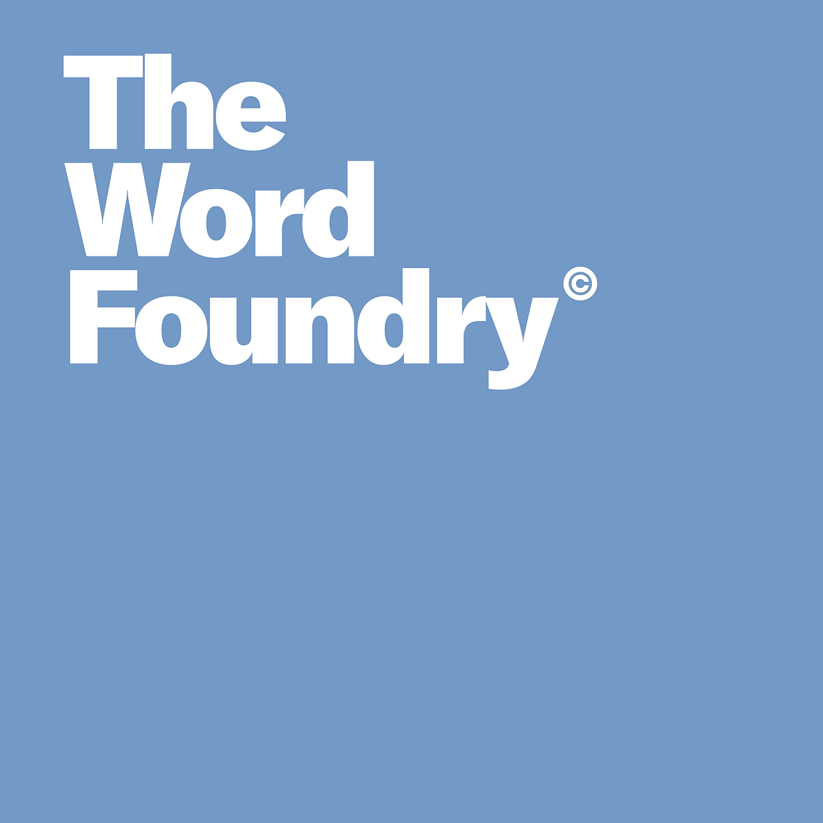 The Word Foundry - Medium